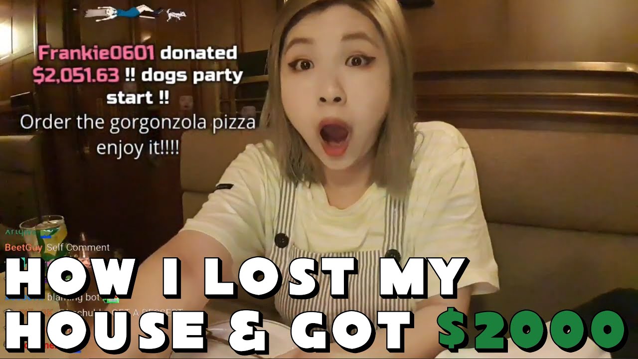 [Aug 25th, '20] How I lost my house and got $2000 - IRL stream - YouTube