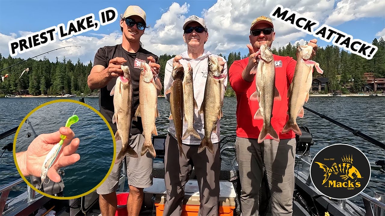 Priest Lake Kokanee & Lake Trout Mackinaw Fishing - YouTube