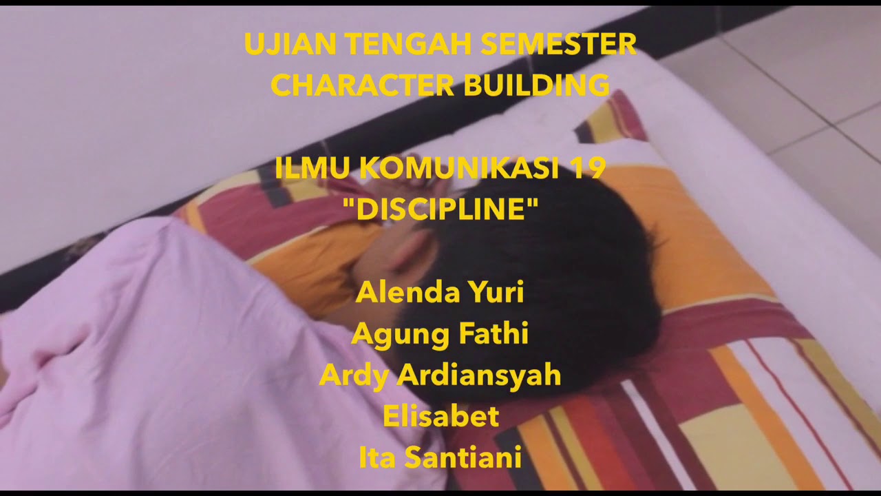 CHARACTER BUILDING "DISCIPLINE" - YouTube