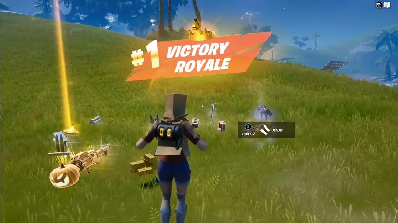 Fortnite crown win - YouTube