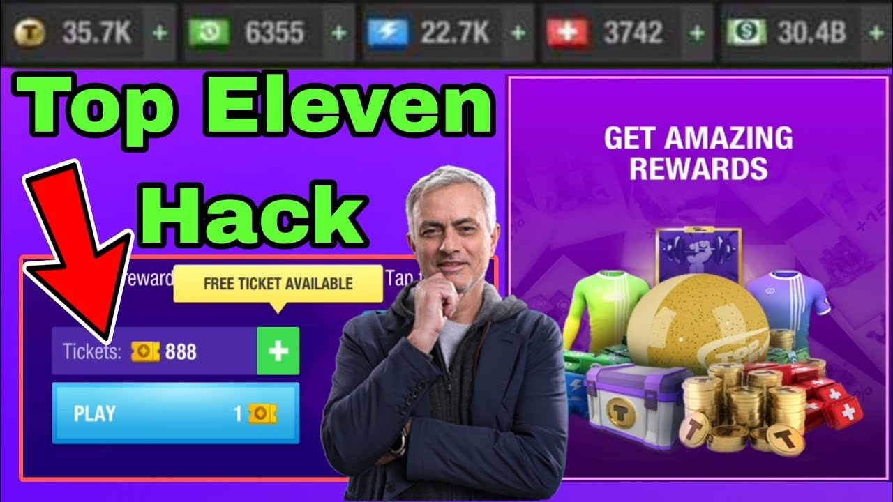 Top Eleven valid Hack: Get 8 free draw frenzy tickets at once | No root, no mod apk - YouTube