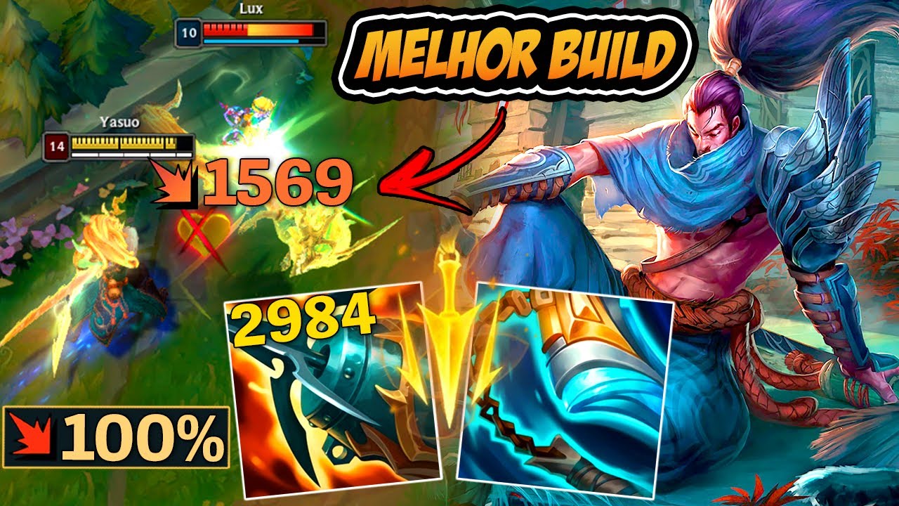 YASUO MID FICA EXTREMAMENTE QUEBRADO COM ESSA BUILD NOVA - LEAGUE OF ...
