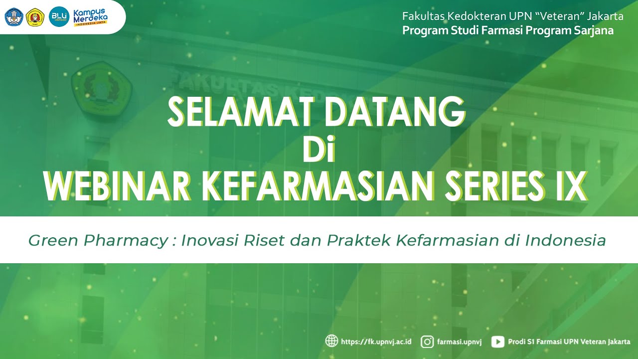 Webinar Kefarmasian Series IX - YouTube
