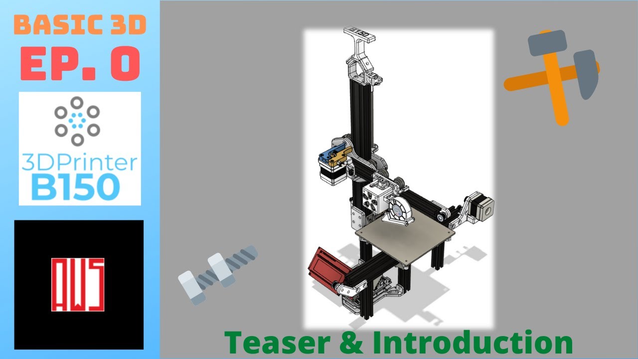 Basic 3D 3D Printer | EP.0 | Teaser & Introduction | ตัวอย่างและแนะนำค ...