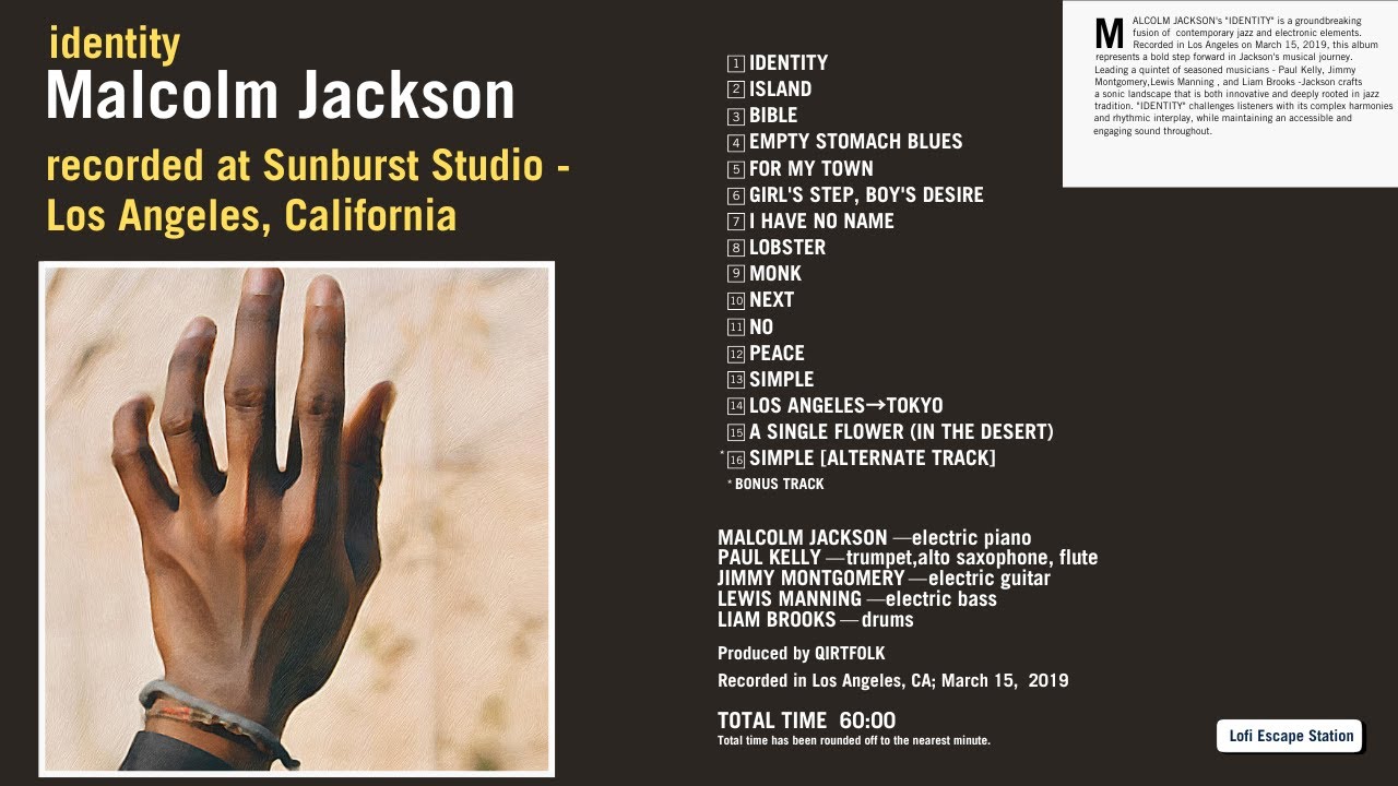 identity | Malcolm Jackson | Fictional Jazz Album - YouTube