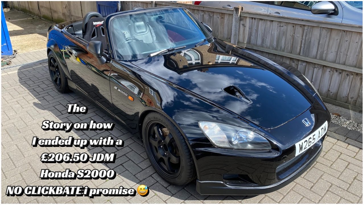 Honda S2000 that ended up costing me £206.50 - Doubt I'll ever get one ...