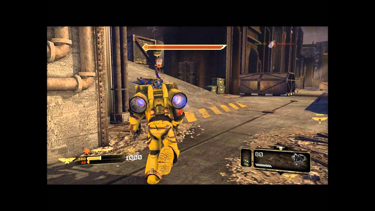 Warhammer 40k space marine(angry marine) assault gameplay - YouTube