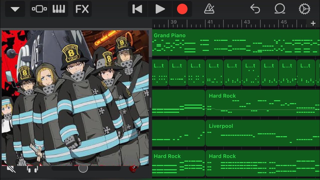 Fire Force op season 2 - [Spark again - Aimer] - Cover - GarageBand ...