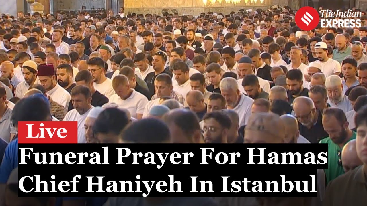 Istanbul Holds Symbolic Funeral Prayer for Hamas Leader Ismail Haniyeh ...