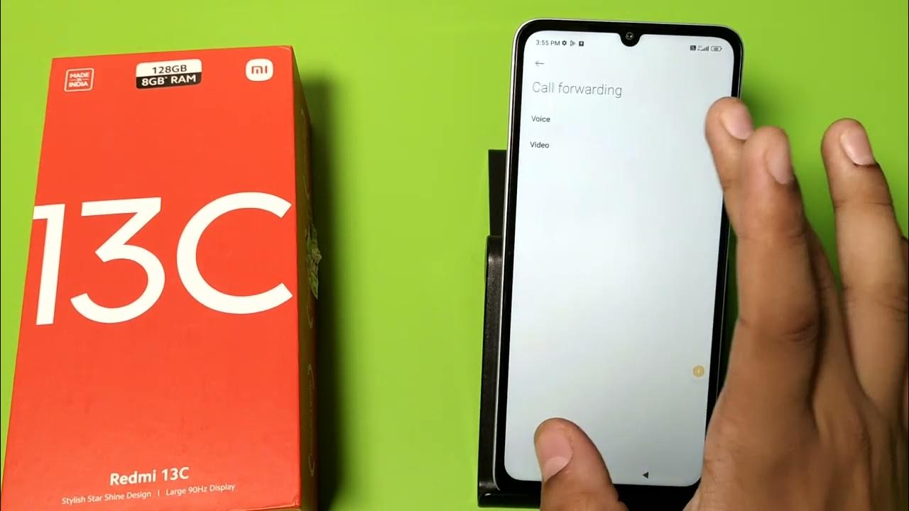 Redmi 13c: use Voice call forwarding - How to turn on forward voice call on mi Redmi - YouTube