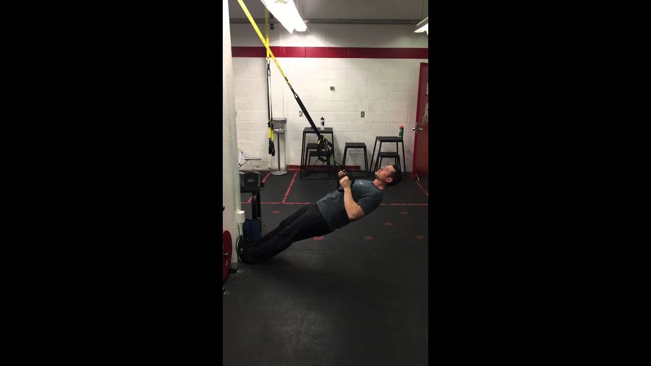 TRX Isometric Hold - YouTube