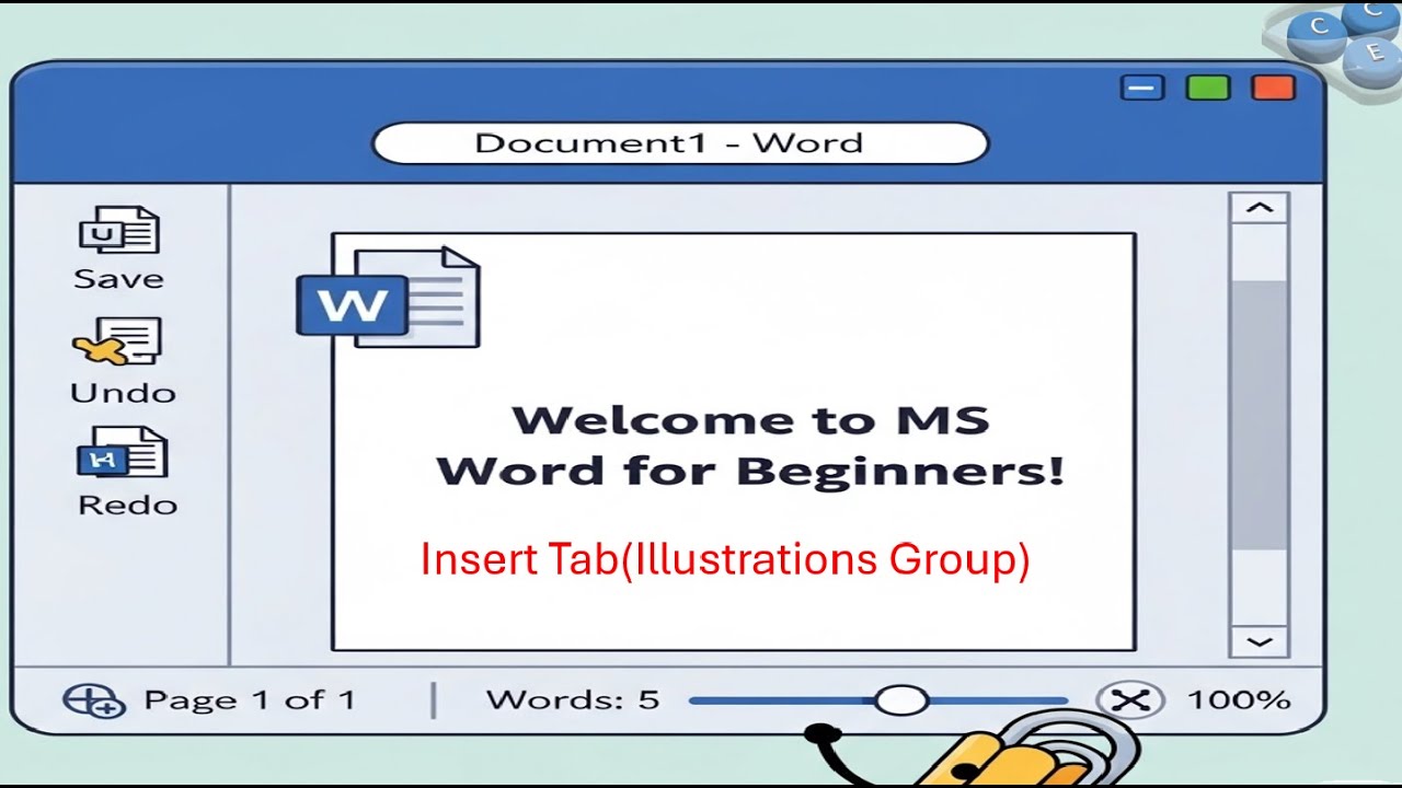 MS Word Insert Tab: Illustrations and complete guide - YouTube