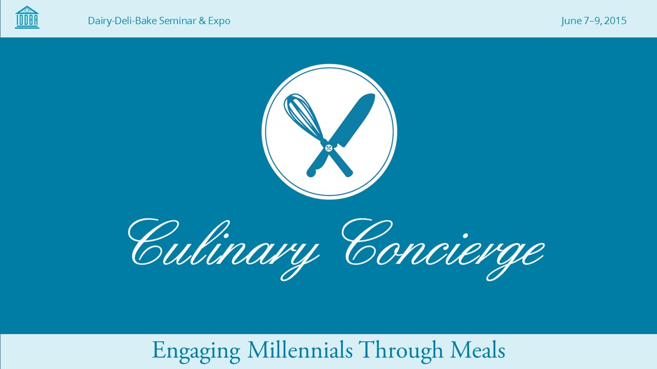 Culinary Concierge: Engaging Millennials Through Meals - YouTube