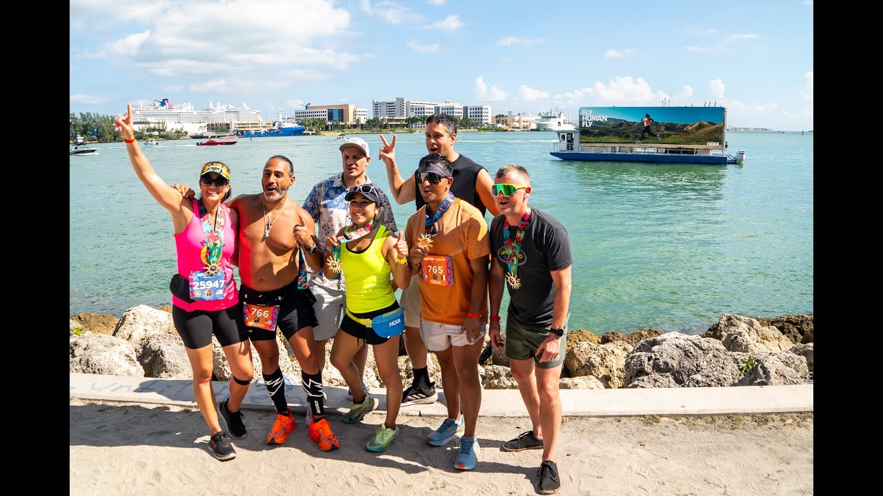 2024 Miami Marathon - Hoka Activation - YouTube