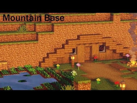 Tutorial: How to Build a Mountain Base in Minecraft - YouTube