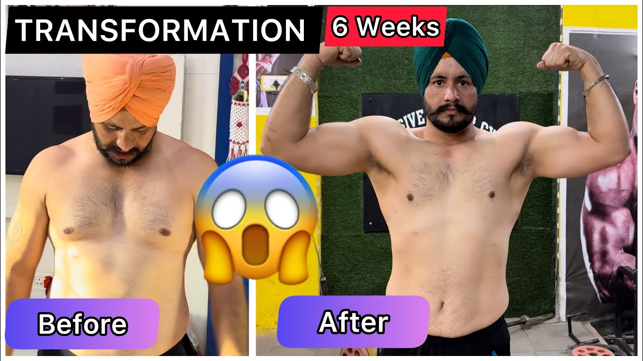 6 Week Body Transformation 😨 | Triceps workout Day | Malkeet Singh ...