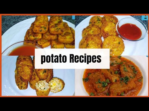 Potato Recipe|Easy potato recipe potato snacks with tea time | Cuisine ...