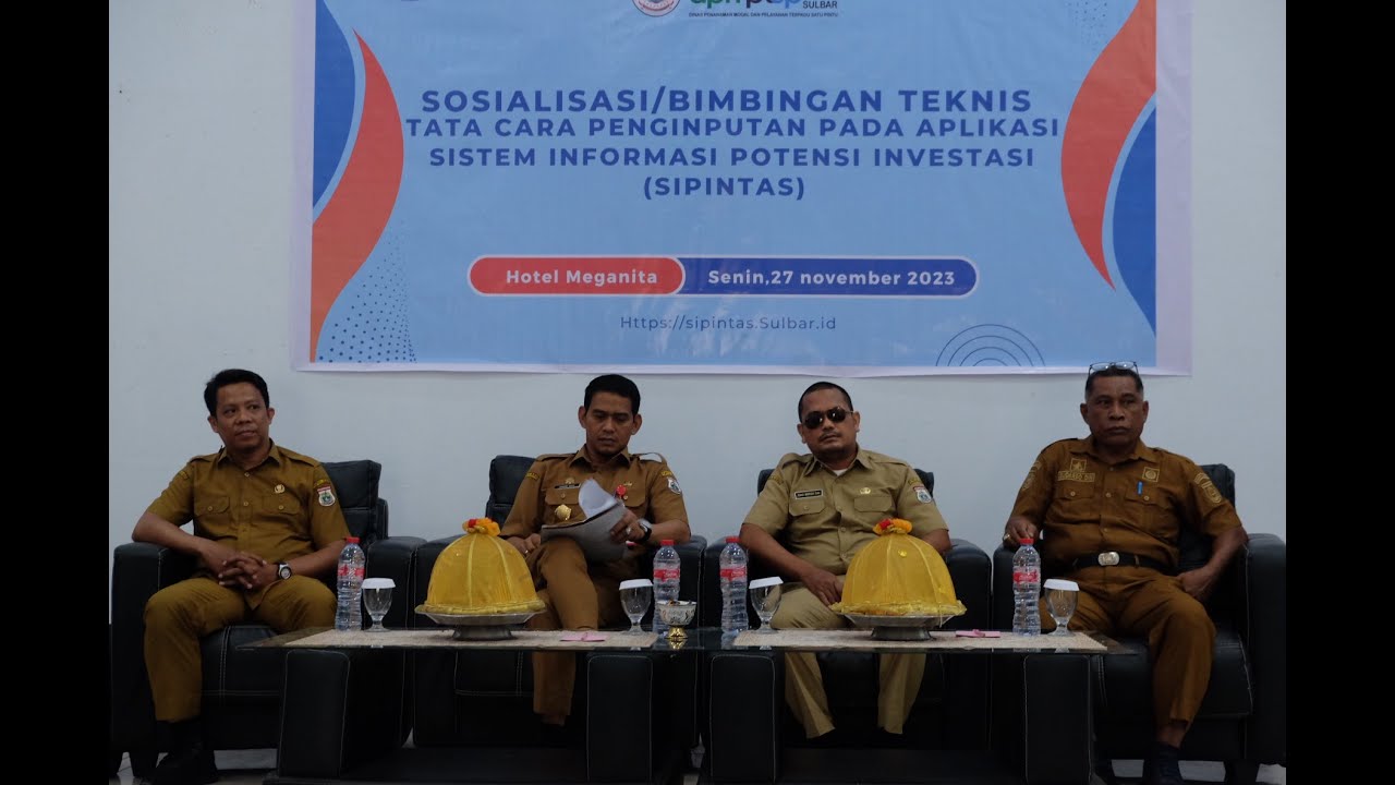 Kegiatan Sosialisasi/Bimtek Tata cara Penginputan Data pada Aplikasi ...