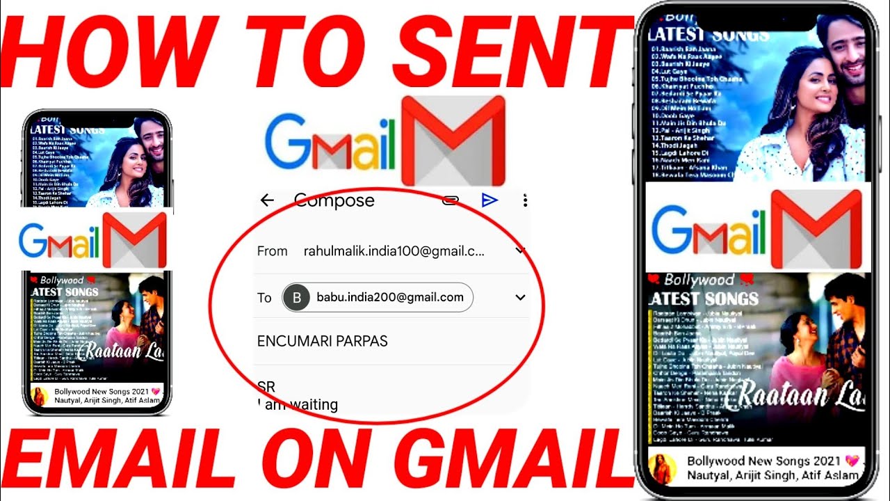 How To Sent Email in Gmail Using Android! How To Sent Gmail On Mobile ...