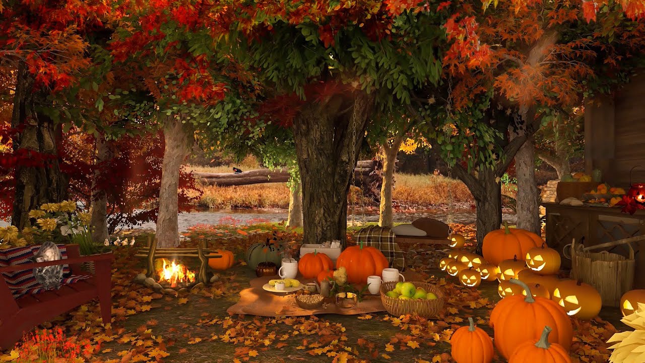 "Peaceful Autumn River"by Dreamy Ambience, Beautiful Relaxing Ambience ...