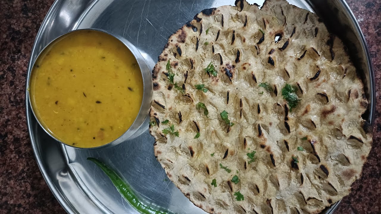 Khoba Roti rajasthani recipe Khoba roti chutki wali rajasthani roti ...