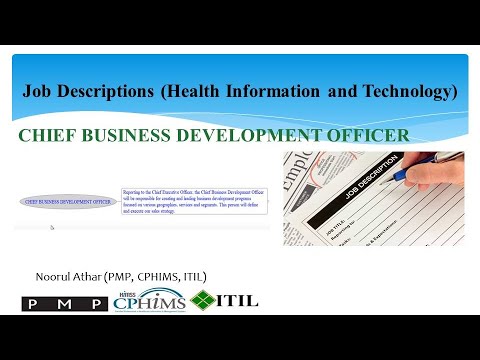 Chief Business Development Officer Job Description - YouTube
