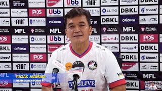 PRESS CONFERENCE - POST MATCH KUALA LUMPUR CITY FC VS PDRM FC by @PDRM ...