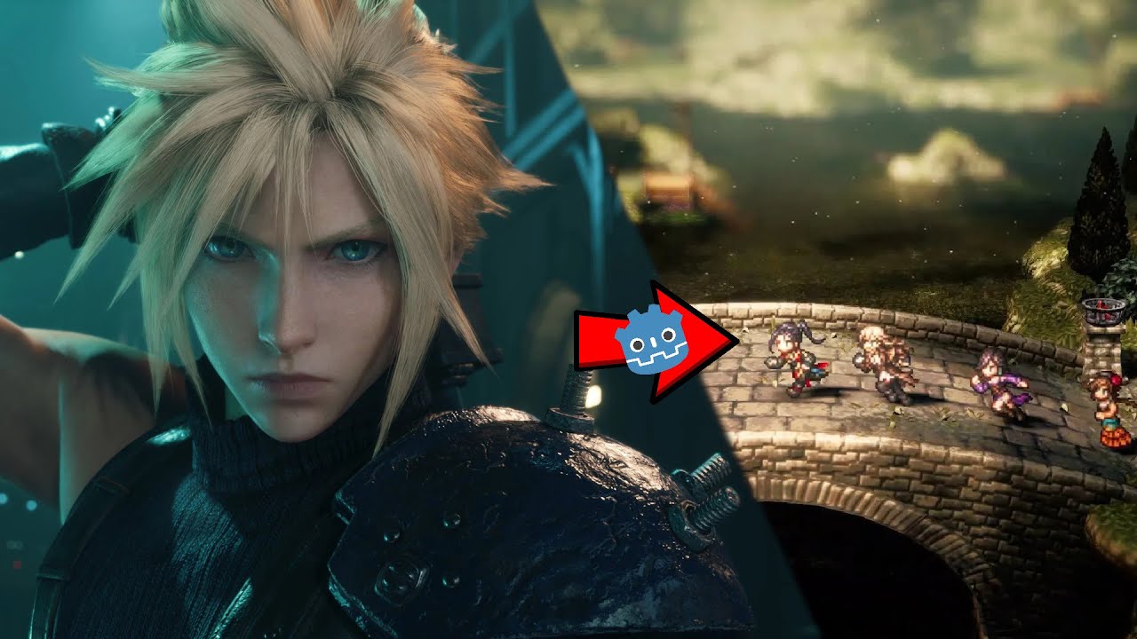 🔴 Making FF7: Remake's Combat in Godot (In HD-2D) - YouTube