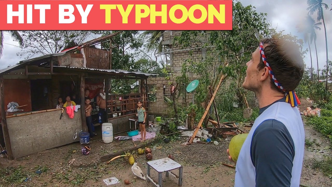 STRONG TYPHOON In The PHILIPPINES | Filipino Resilience And Tisoy - YouTube
