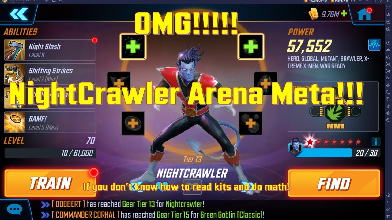 MSF - OMG NIGHTCRAWLER ARENA META!!!!!! (say dumb people) - YouTube