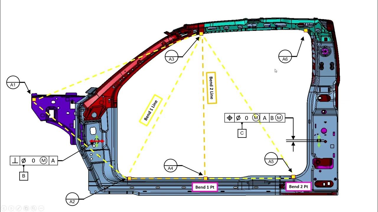 3DCS Segment Bend Move Tutorial - Learn to Use Tolerance Analysis Software - YouTube