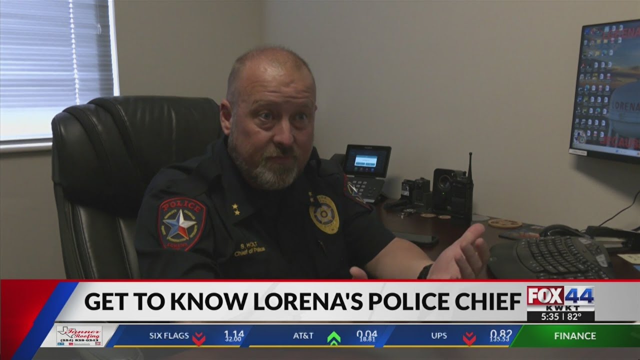 Get to know Lorena Police Chief Scott Holt - YouTube