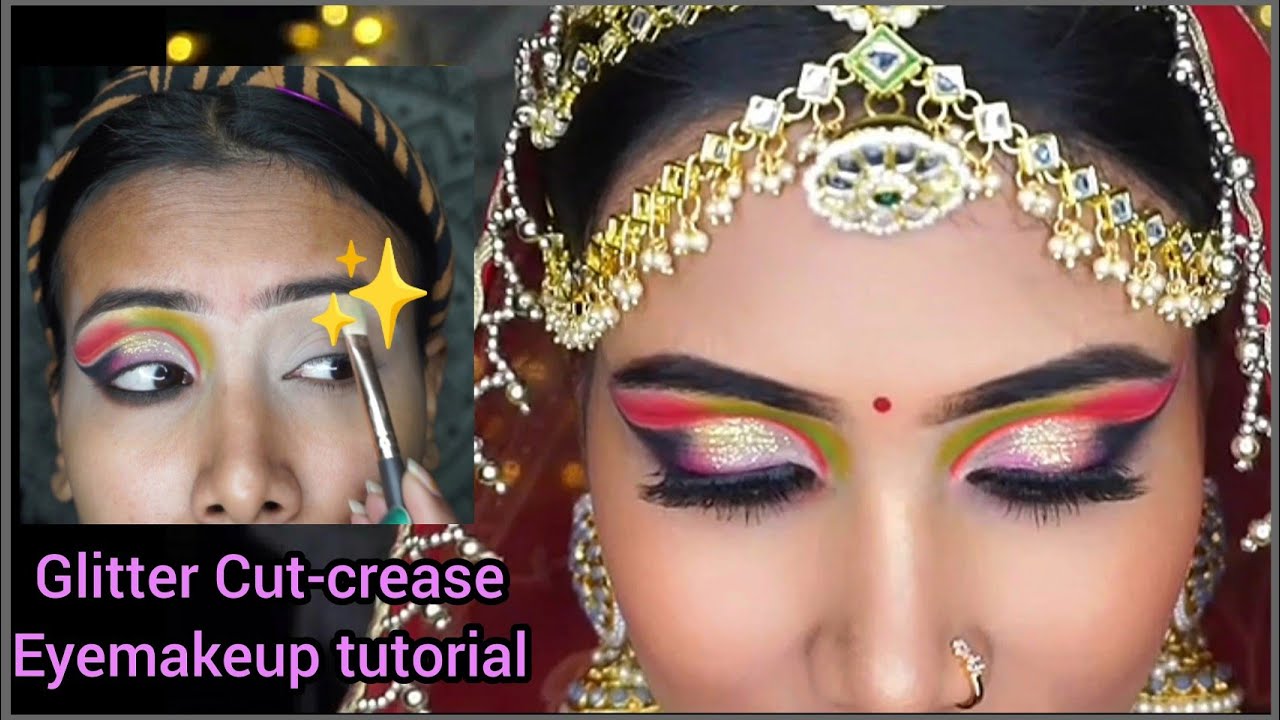 BRIDAL EYE MAKEUP TUTORIAL || Step by step detailed eyeshadow for ...