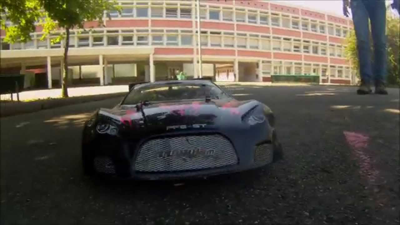 voiture rc rally game 1/8ème - YouTube