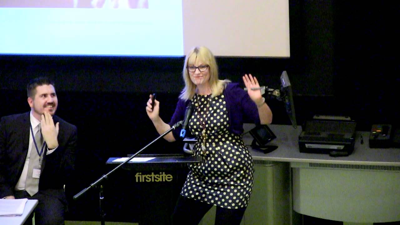 Elly Barnes Speaking at Outhouse East Launch - YouTube