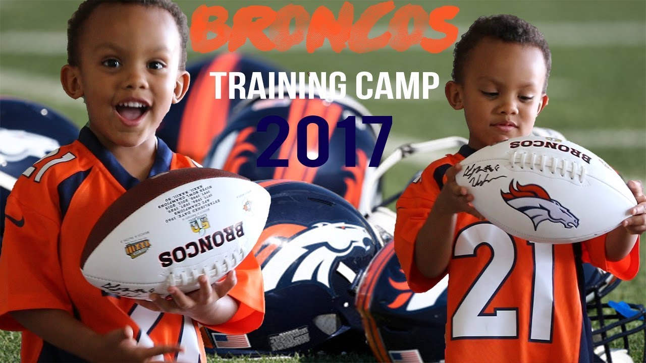 DENVER BRONCOS TRAINING CAMP 2017 Autograph signing, workouts, offense ...