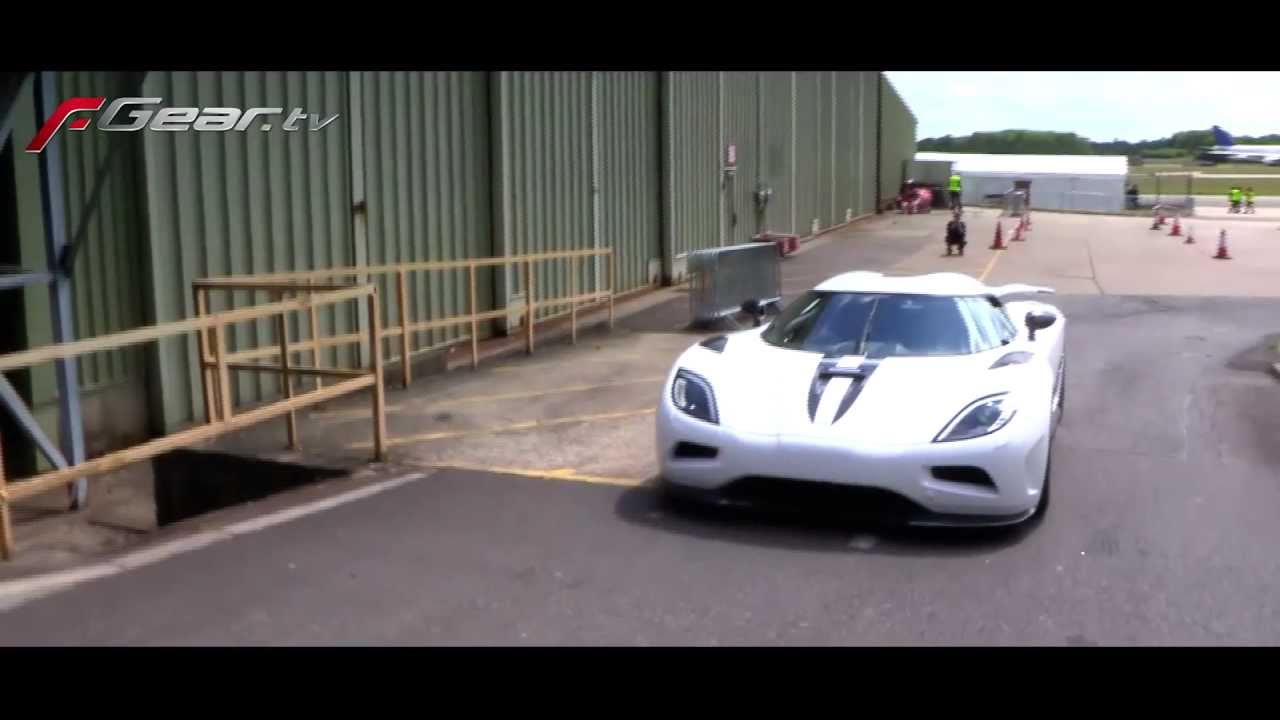 Koenigsegg Agera at Top Gear Track - YouTube