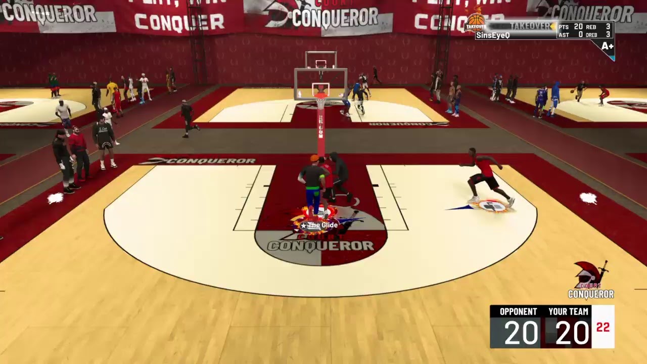 Court Conqueror Ss1 GRIND 2k20 - YouTube