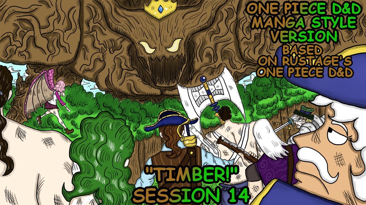 One Piece D&D Manga Style Full Version #14 | Rustage, Tekking101, Lost ...