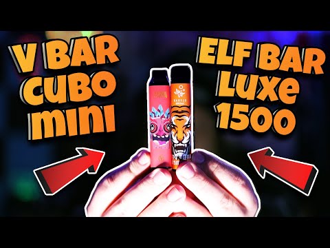 V Bar CUBO Mini vs Elf Bar LUX 1500 Review