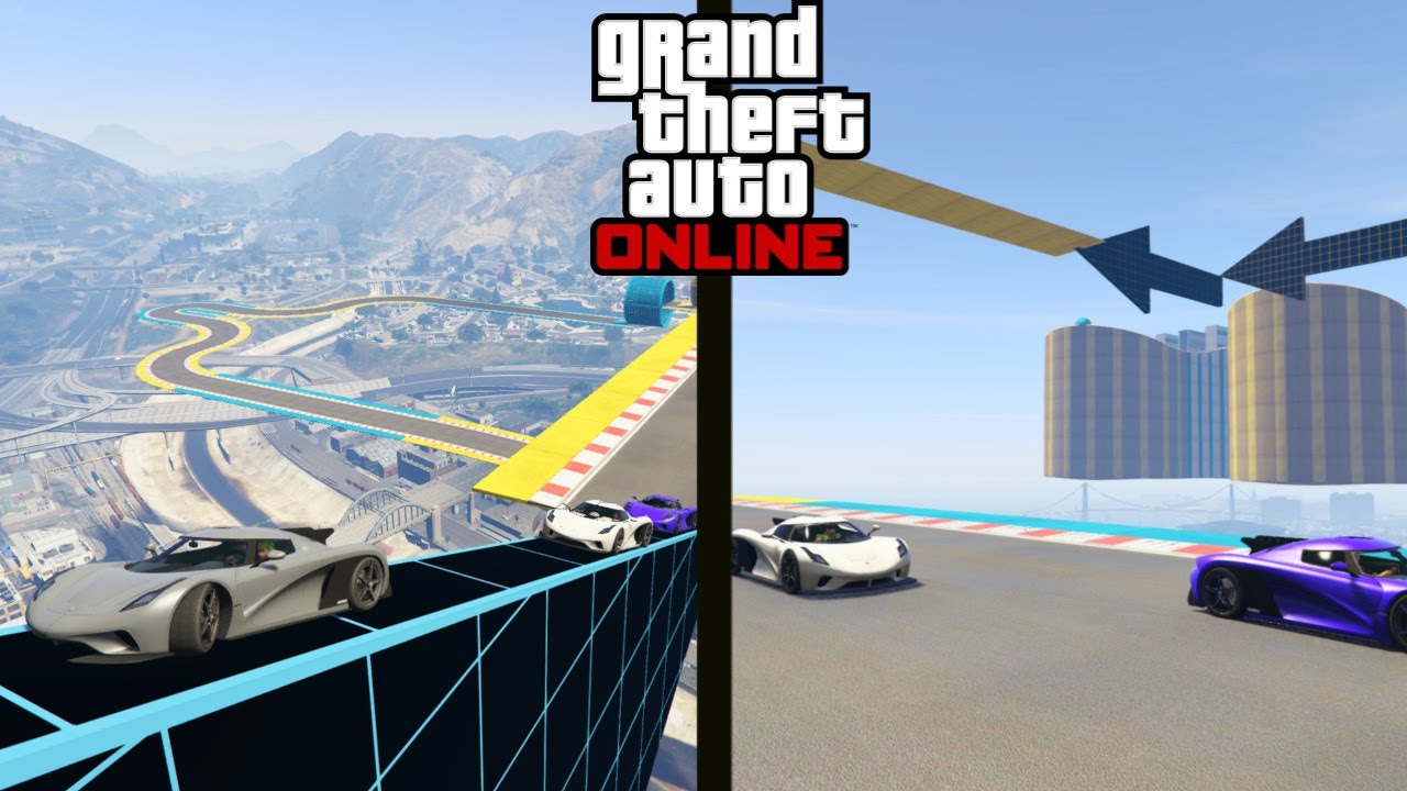 El Parkour MÁs Extremo Del Mundo Gta V Online Youtube