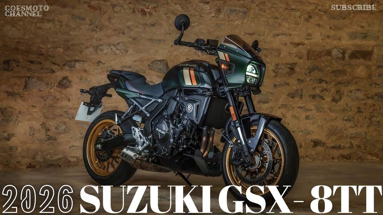 2026 Suzuki GSX-8TT : A Dynamic Sport Touring Machine Built to Carve ...