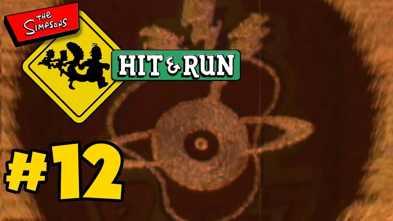 The Simpsons: Hit and Run - 100% - #12 - Alien Crop Circles. - YouTube