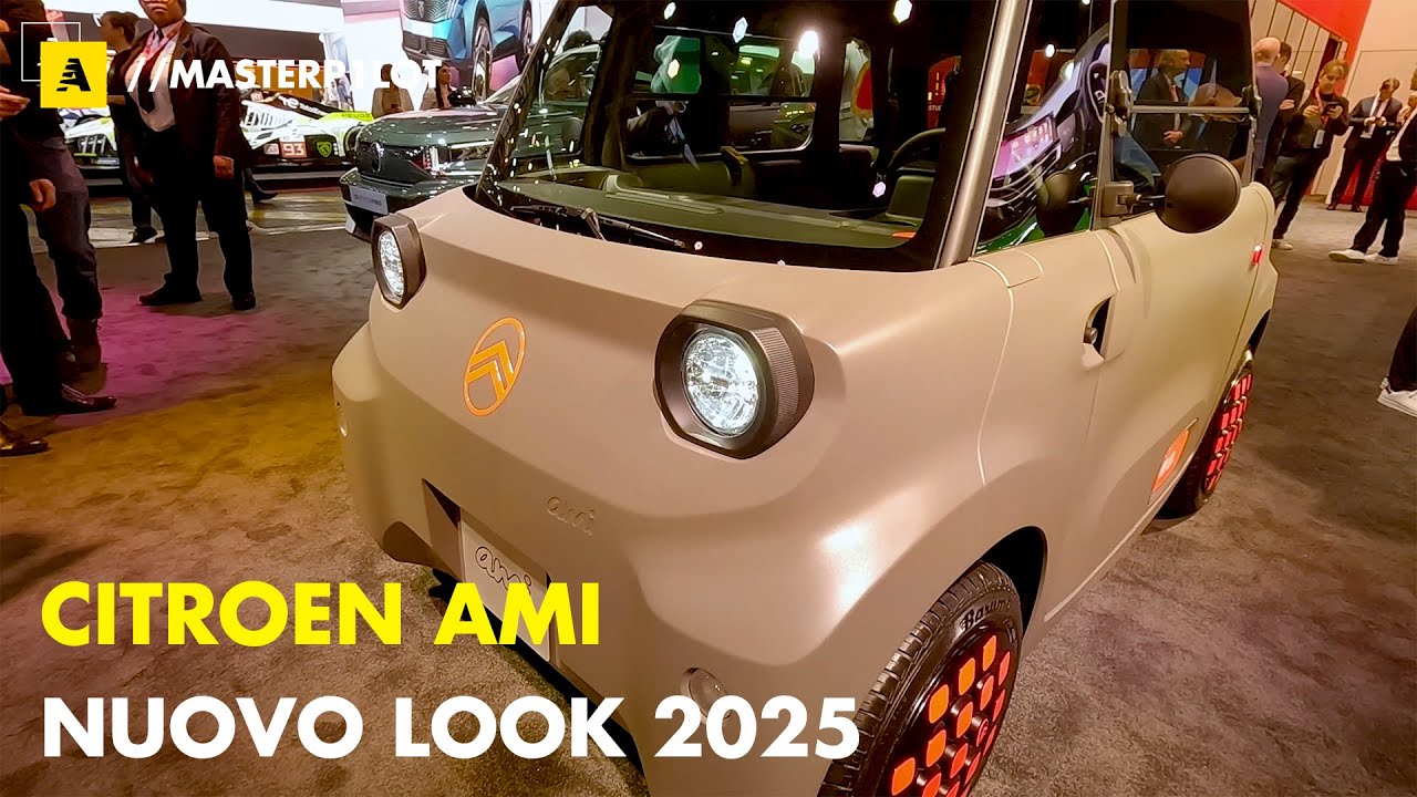Nuova Citroen AMI 2025 | Piccolo RESTYLING per rimanere al top... - YouTube