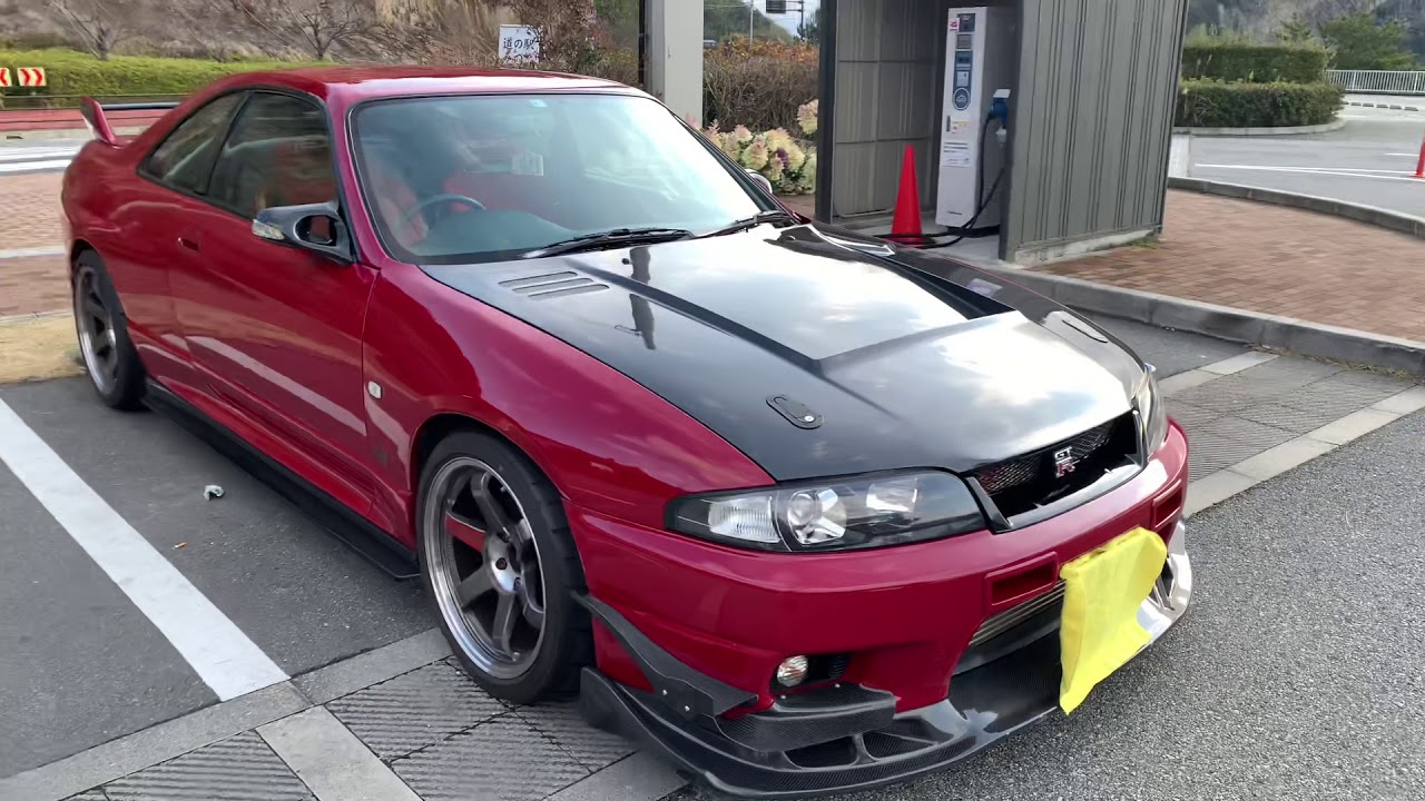 r33で早朝ドライブ行ってきた！ - YouTube