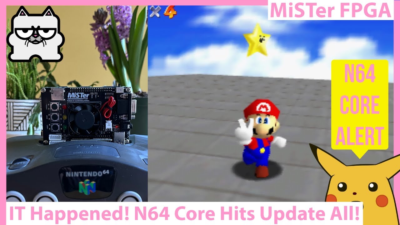 MiSTer FPGA N64 Core Hits Update All! The Day Is Here! Have Fun With ...