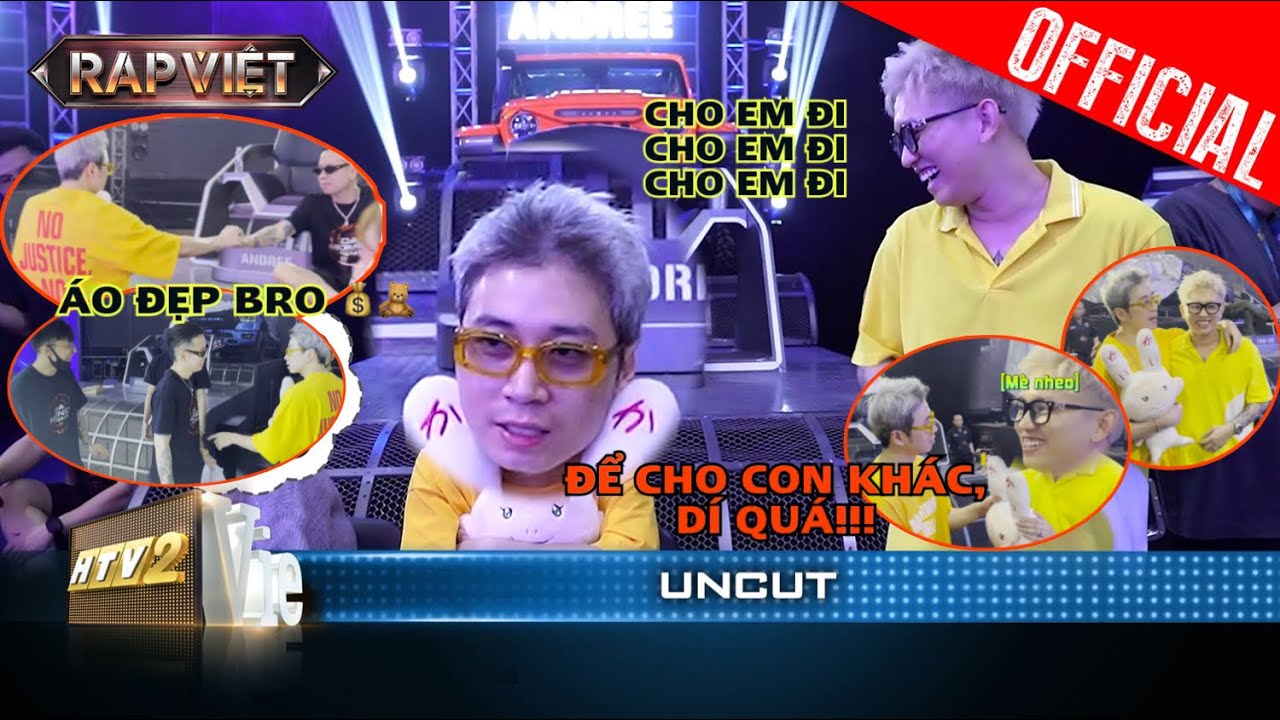 UNCUT: Màn xin quà cảm lạnh của Karik - B Ray, Thái VG quảng cáo gọi ...