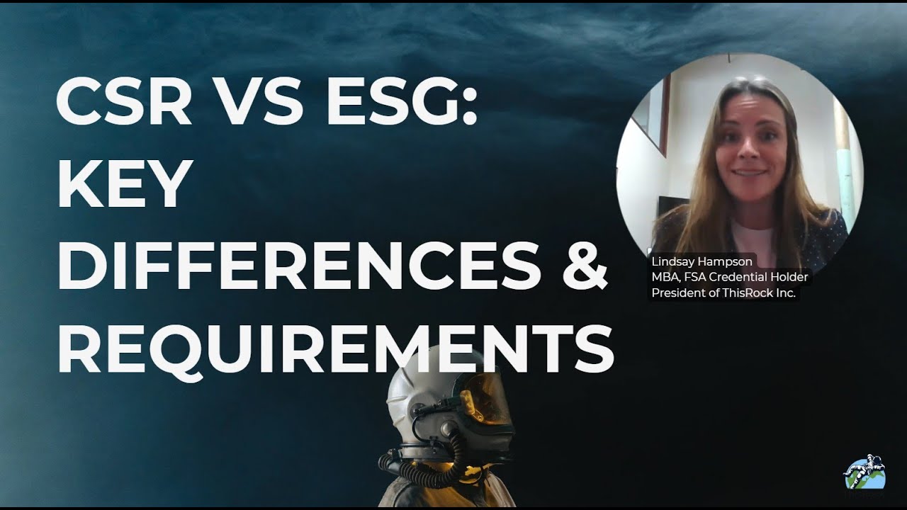 CSR vs ESG: Understanding the Differences and Requirements CSR vs ESG: Understanding the Differences and Requirements
