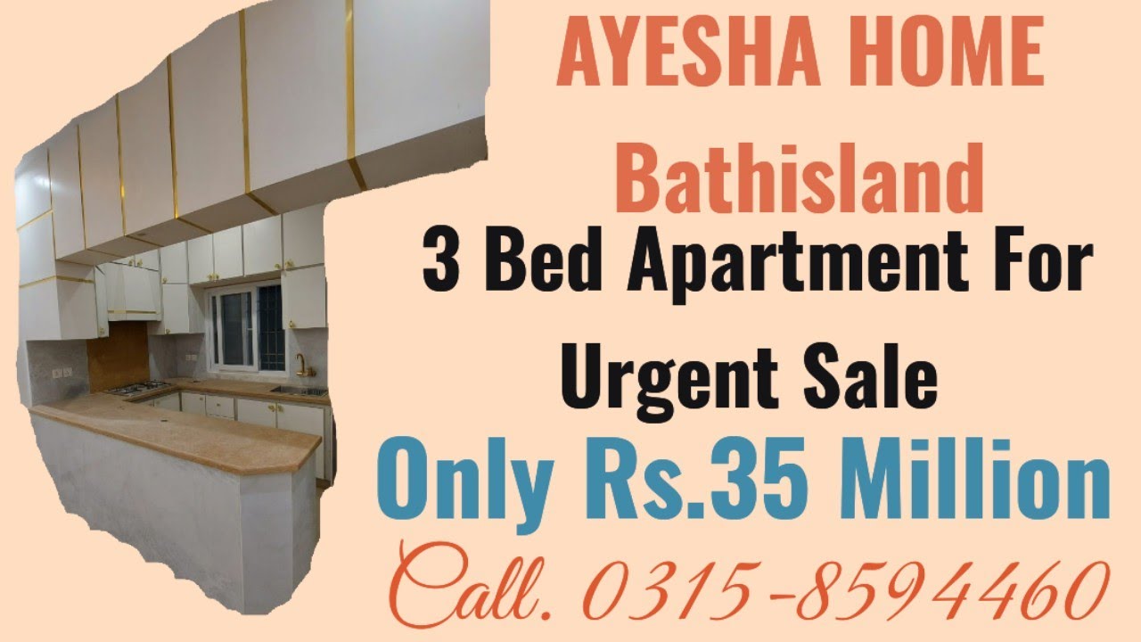 AYESHA HOME BATHISLAND || 3 Bed DD || Price 35 Million Only || Call ...