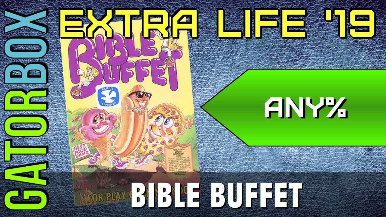 Bible Buffet (Any%) | Extra Life 2019 - YouTube